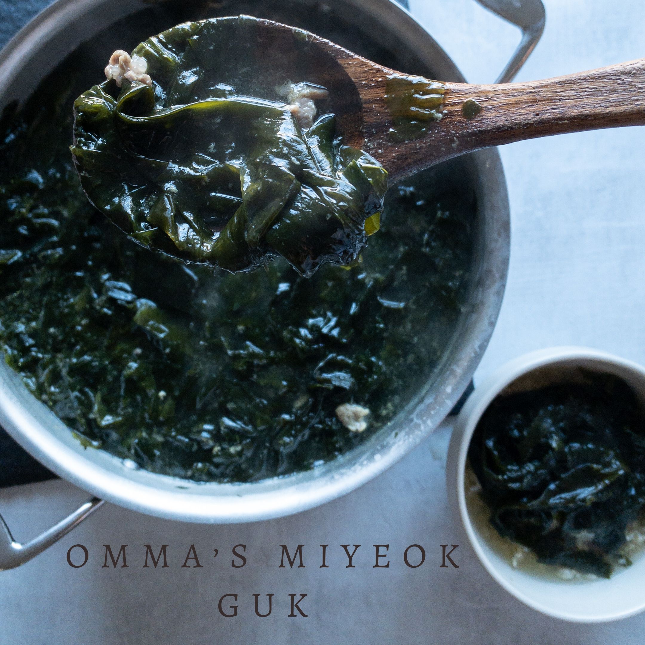 Omma’s Miyeok Guk – the little stone