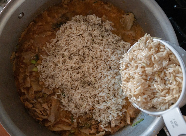 Tasty Pleasures: Omma’s kimchi bap (김치밥) – the little stone