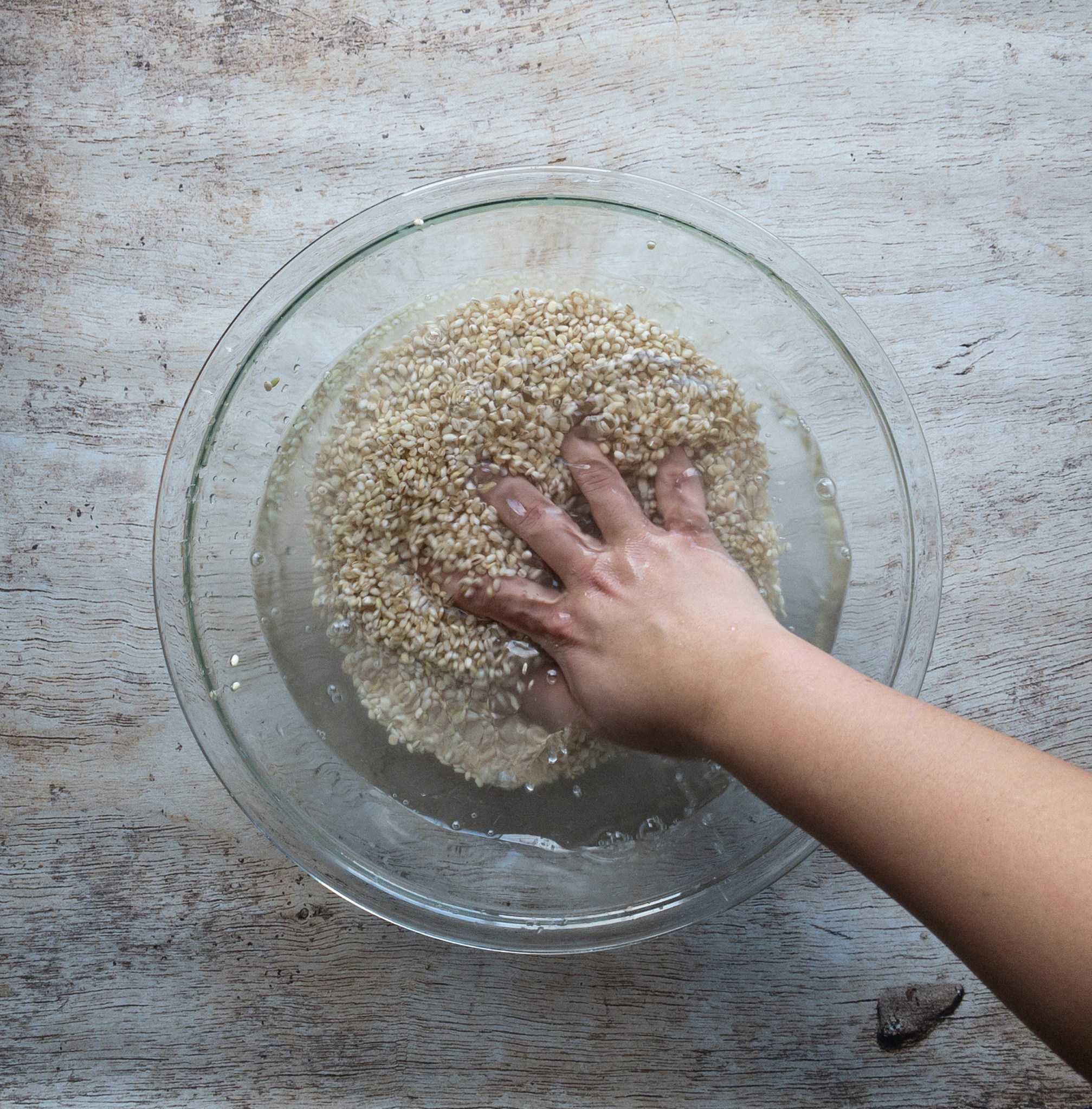 Omma’s Beoseot Bap (Mushroom Rice) – the little stone